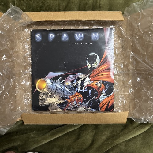 1997 SPAWN The Album 10" Red Color Vinyl 3LP Soundtrack 5000 Read ...