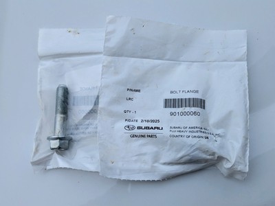 2x Genuine Subaru Knuckle Bolt 901000060 – OEM Suspension Hardware ...