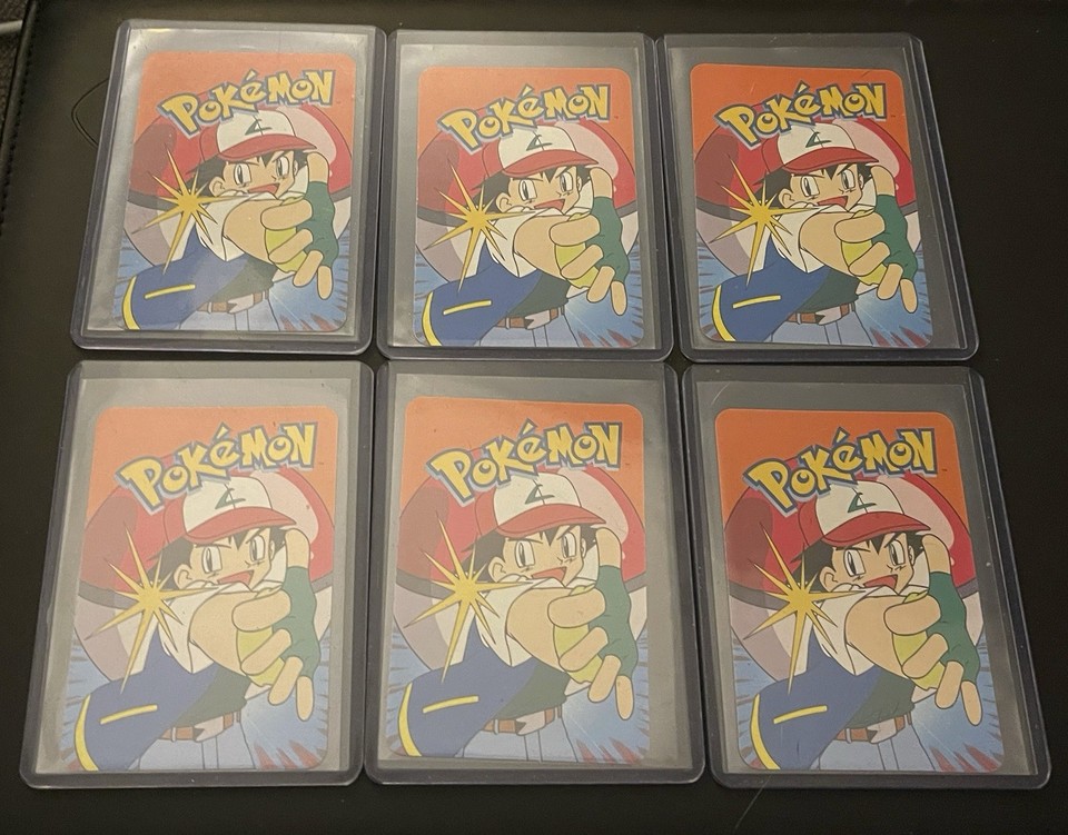 Lot of 6 Vintage 2000 Pokemon Vending Prism Nintendo Stickers Pikachu ...