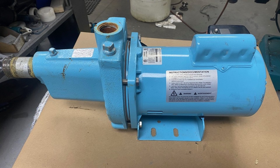 LITTLE GIANT PREMIUM SHALLOW WELL JET PUMP LGS-75-PREM NON SUBMERSIBLE ...