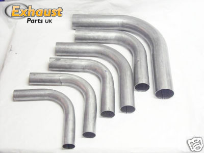 Exhaust Mild Steel 90 degree x 63.5mm 2.5" Mandrel Bend Exhaust Pipe ...