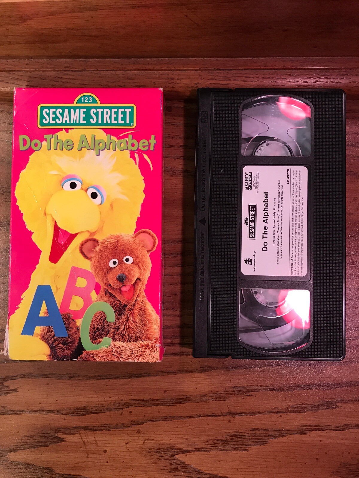 Sesame Street Do The Alphabet Vhs