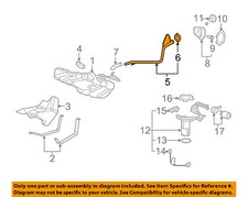 GM OEM 15124903 Fuel System Filler Pipe for sale online | eBay