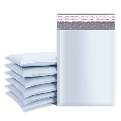 250 #0 6x10 Poly Bubble Mailers Padded Envelopes Shipping Mailing Bags ...