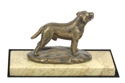 Labrador Retriever - figurine with a dog on sandy marble, Art Dog USA ...