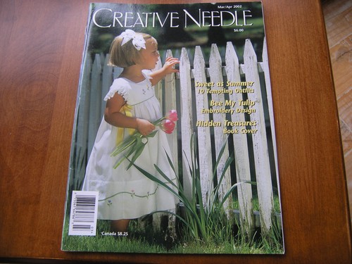 Creative Needle Embroidery Magazine March April 2002 With Patterns | eBay