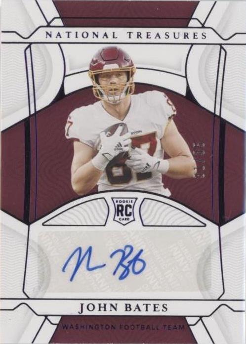 2021 Panini National Treasures - Rookie Signatures John Bates #146 ...
