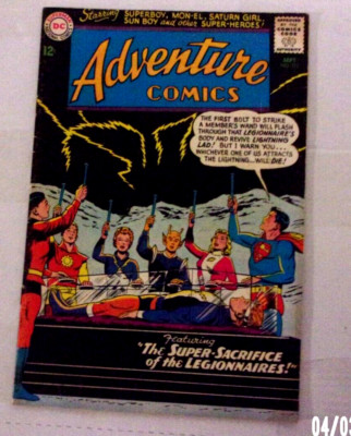 ADVENTURE COMICS #312 1963 VG+ SOLID BOOK LIGHTNING LAD + SUPERBOY ...