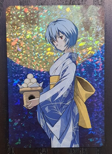 NEON GENESIS EVANGELION Waifu REI AYANAMI KIMONO TCG Manga Holo Foil ...