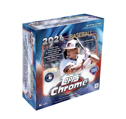 (30 Box Lot) 2024 TOPPS CHROME UPDATE MEGA BOX BASEBALL Brand New ...