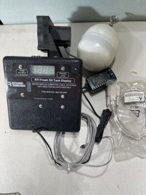 RTI Restaurant Technologies Total Oil Management Fresh Oil Tank Display ...