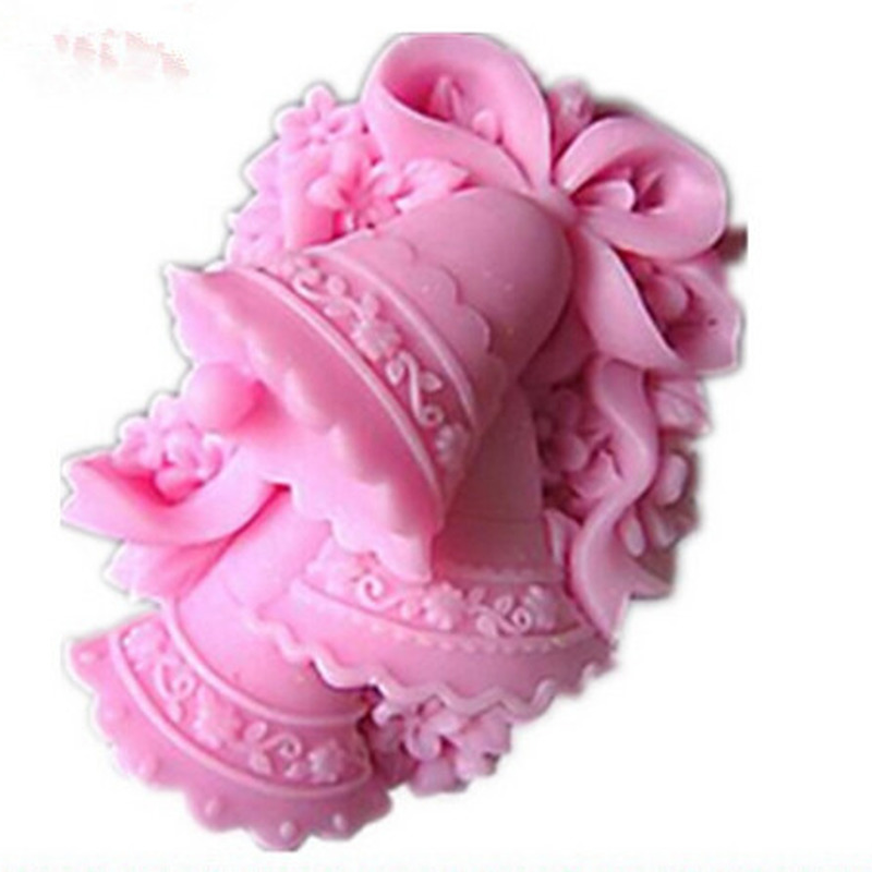 Christmas Bells Molds Soap Mold Creative DIY Moulds Candle Mould | eBay