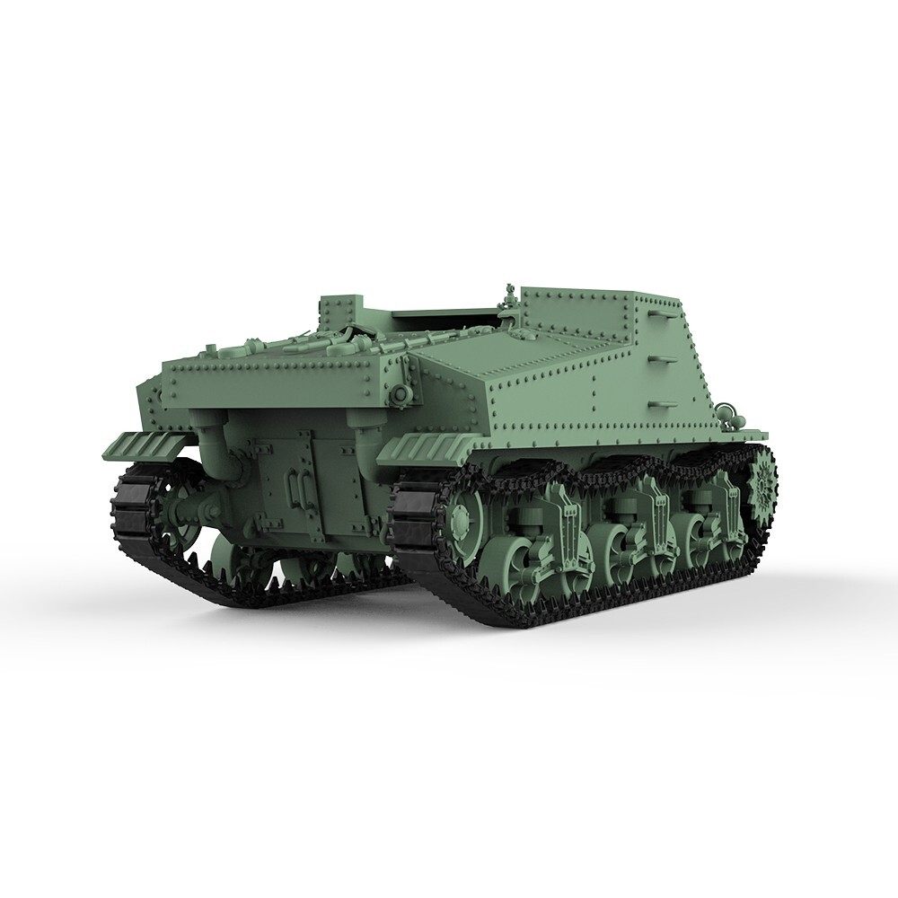 SSMODEL SS87534 1/87 Military Model Kit T40 75mm AT Howitzer Tank ...