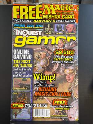 Inquest Gamer #47 - Cessation (Magic: The Gathering) cover SEALED | eBay