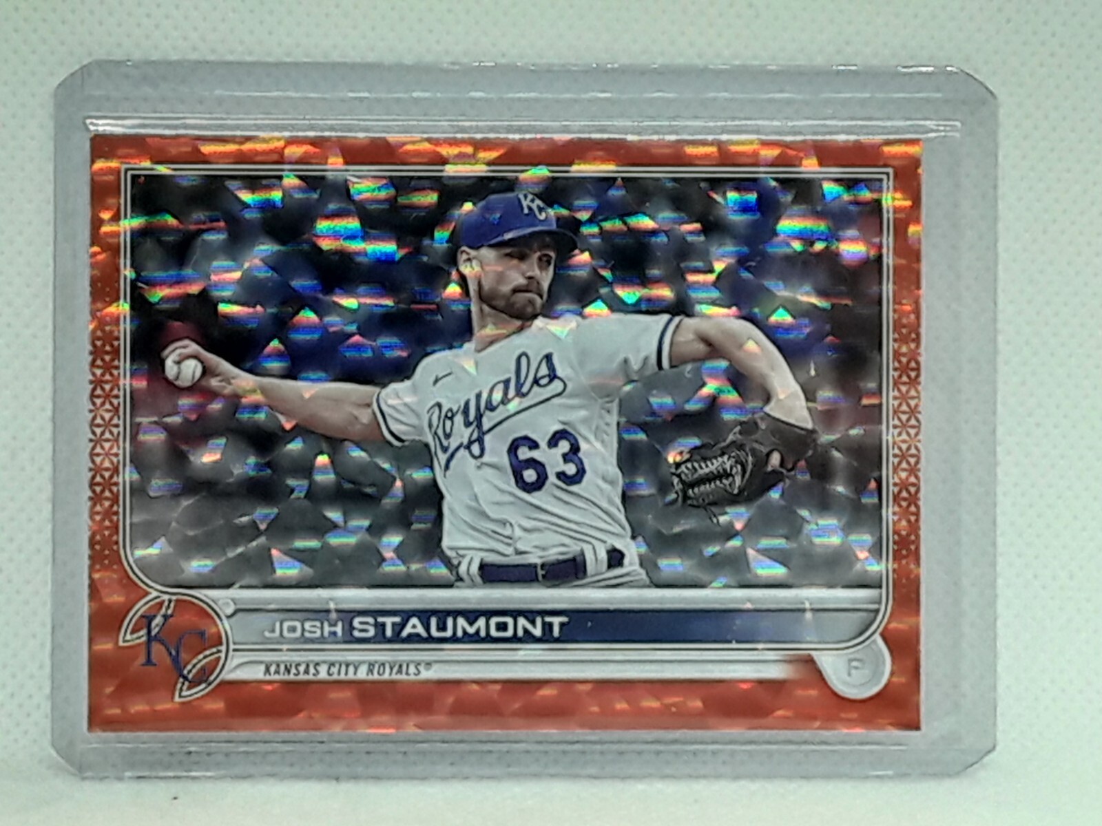 2022 Topps Update Series - Josh Staumont #US53 Orange Foil /299 for ...