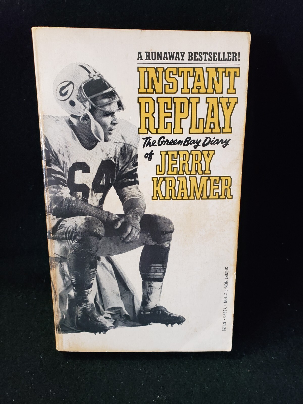 Instant Replay by Jerry Kramer Edited by Dick Schaap 1969 Paperback 3rd ...