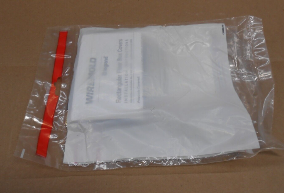 WIREMOLD 829STC BRASS RECTANGULAR COVER PLATE FOR 880 SERIES FLOOR BOX ...