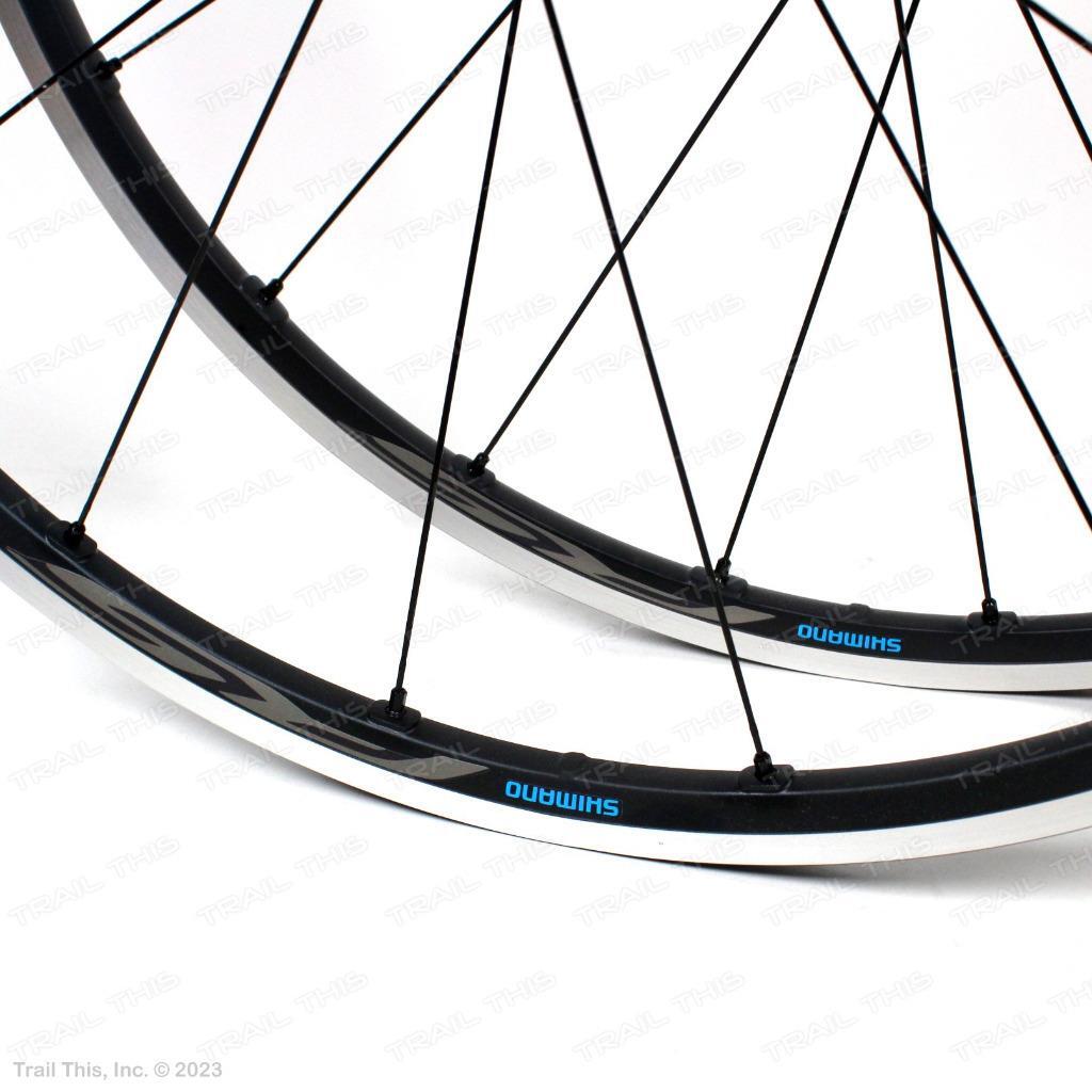 Shimano Road Bicycle Tubeless Quick Release Wheelset WH-RS500-TL - 100 ...