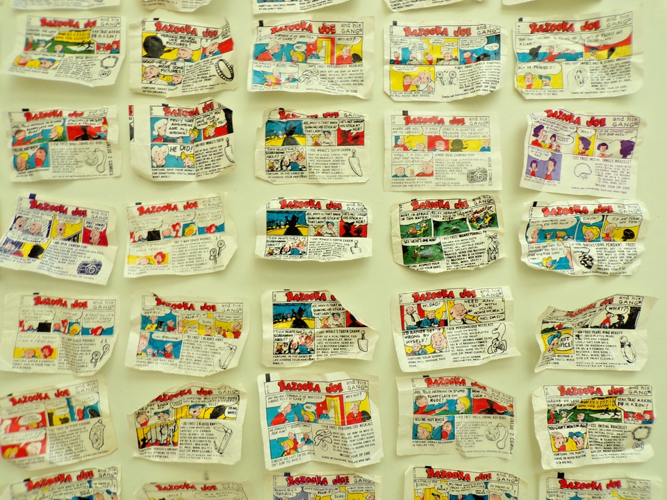 1970's 141 BAZOOKA JOE AND HIS COMIC GANG GUM FORTUNE WRAPPERS TOY ...