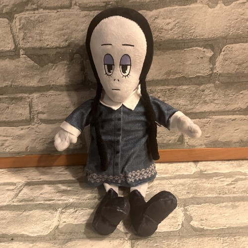 Rare 2019 Addams Family Wednesday Addams 6" Musical Plush Plays Theme ...