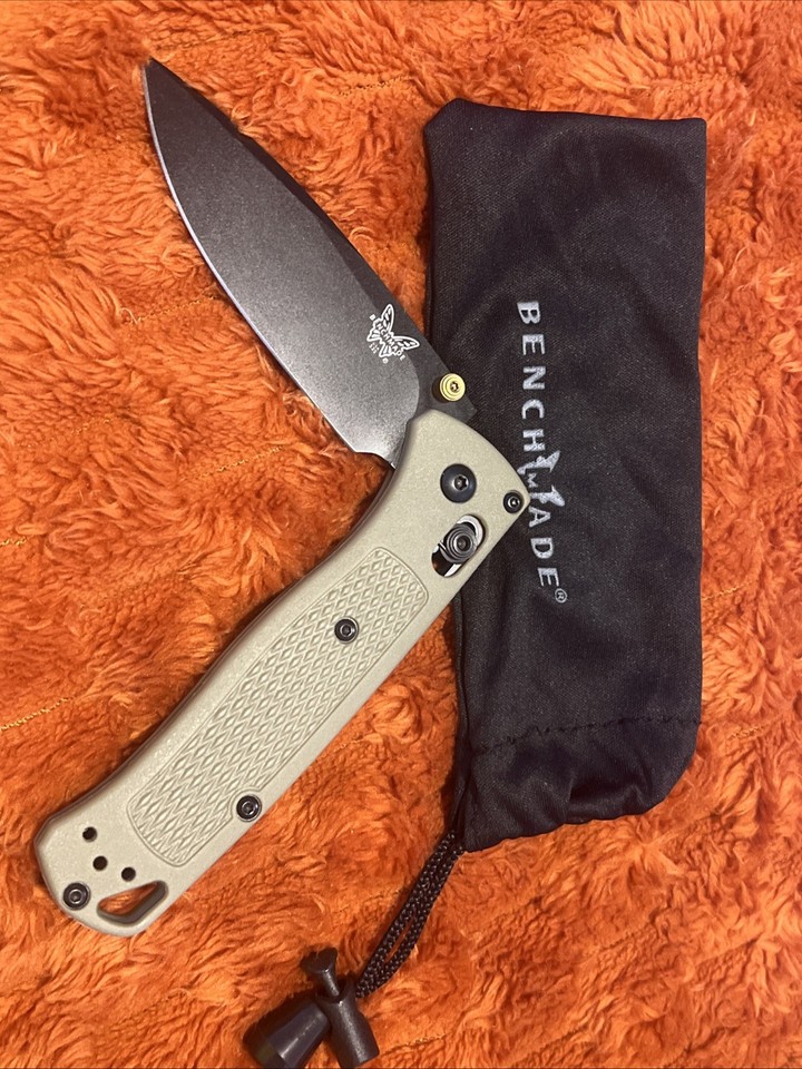 Benchmade 535 BugOut Axis Knife Gray Cpm-3v Plain Edge Khaki Grivory | eBay