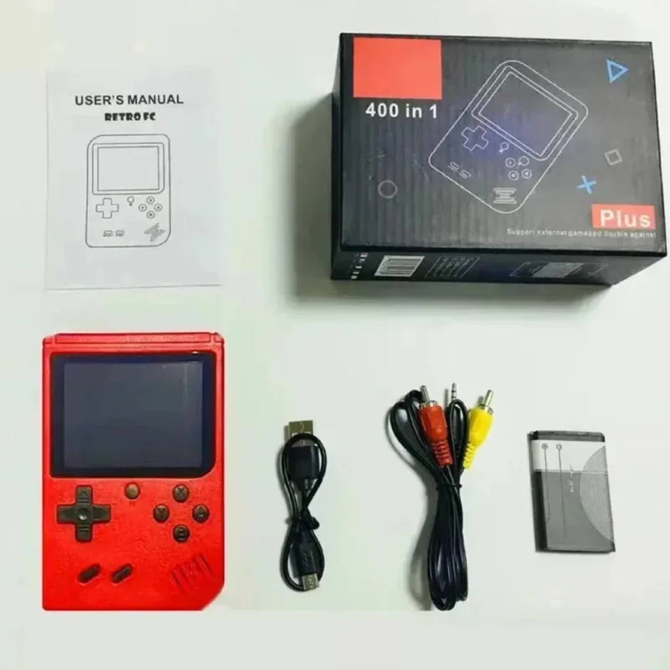 Gameboy Handheld Retro Video Game Console Built-in 400 Classic Gaming ...