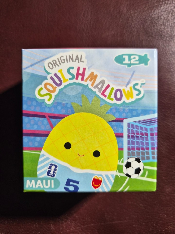 FIFA World Cup Squishmallows Plush Happy Meal 2026 McDonald’s MAUI NEW ...
