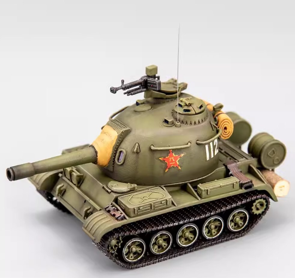 Type 59 main battle tank with 3 pairs wheels or 5 pairs wheels 3D ...