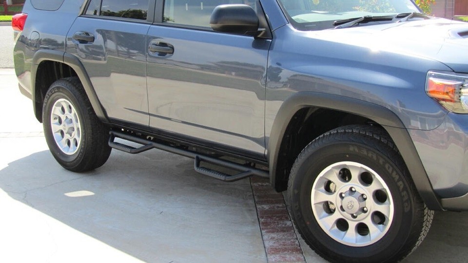 Black fit 2010-2023 Toyota 4Runner RUNNING BOARDs SIDE STEPs | eBay