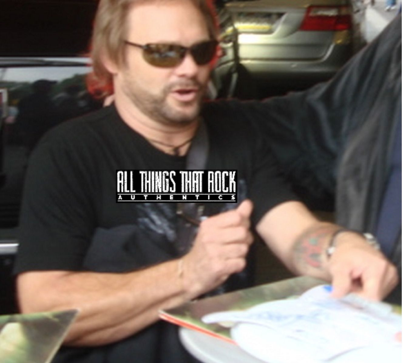 Michael Anthony Signed Bass Van Halen Autographed Guitar Peavy -Eddie ...