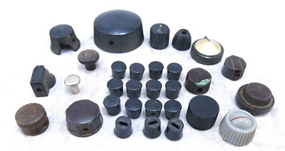 30 Vintage Old Radio or Equipment Knobs Tube Radios Ham Radio Equipment ...