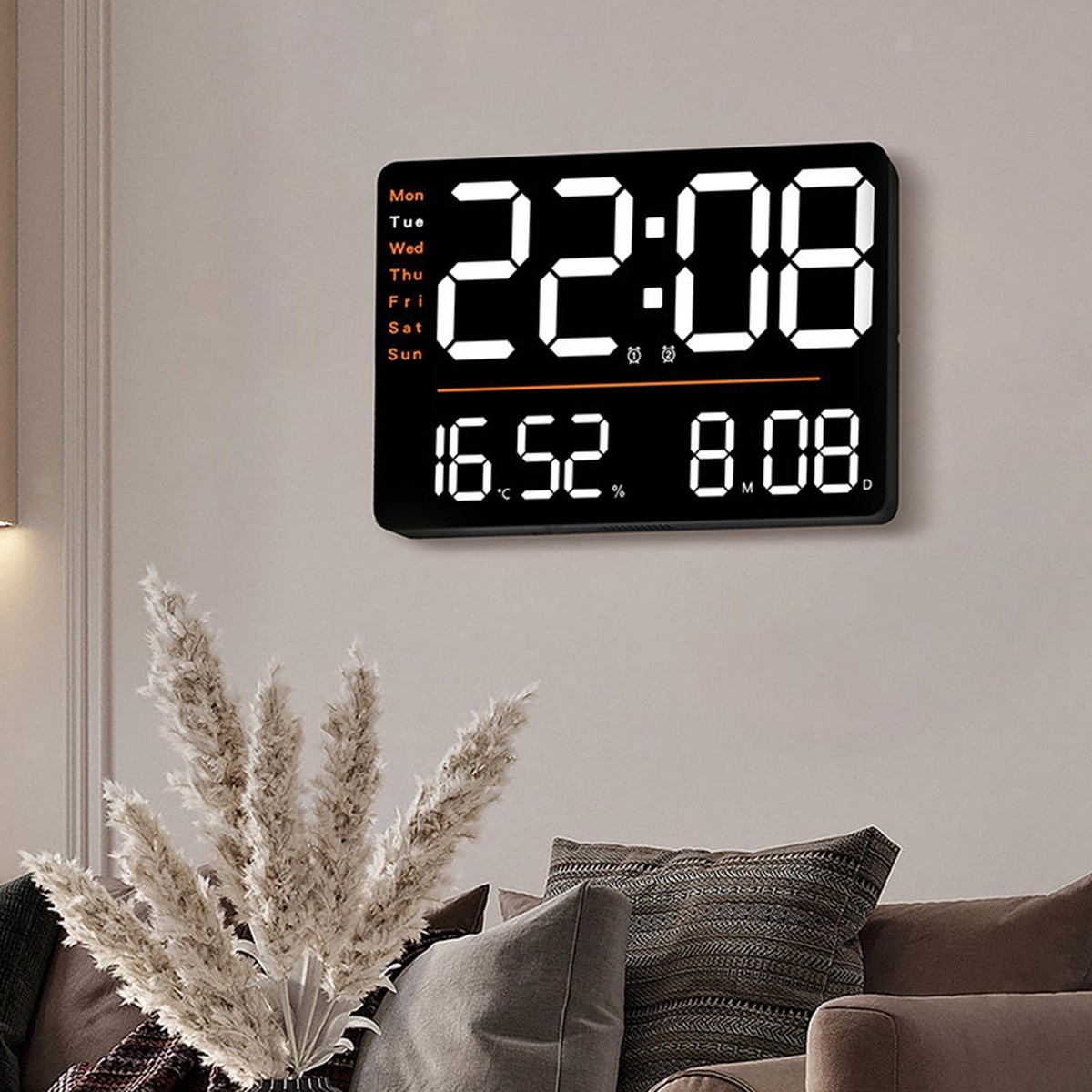 Jumbo Digital Wall Clock
