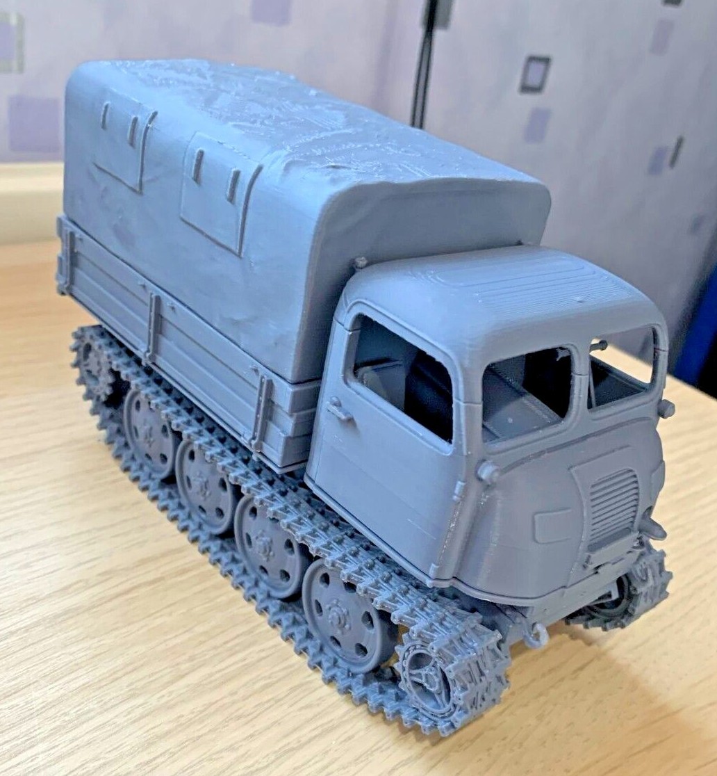 WW2 GERMAN RAUPENSCHlEPPER OST (RSO), 3D PRINTED, MANY SCALES AVAILABLE ...