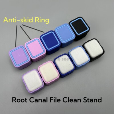 Dental Endo Root Files Stand Block Cleaning Foam Sponges File Holder ...