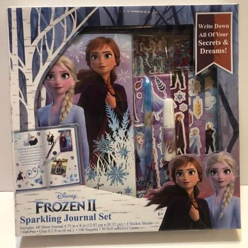 Disney Frozen 2 Sparkling Journal Set Age 6 for sale online | eBay