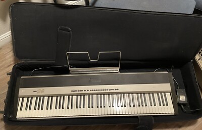 RARE Korg SP-300 stage piano and airplane case, sustain pedal | eBay