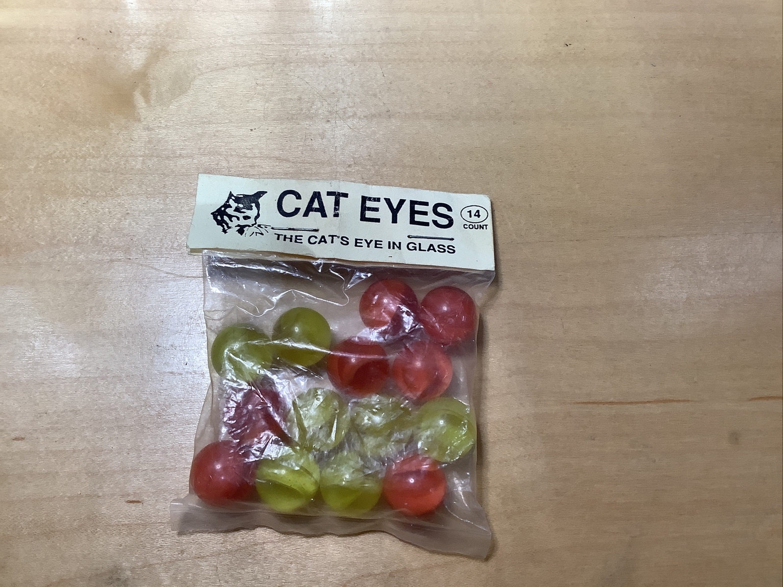 Vintage Pack of 14 C.E.Bogard Cat Eyes Marbles USA | eBay
