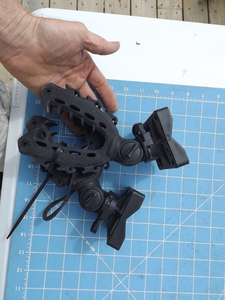 Used Kolpin Rhino Grip Rack Mount Rifle Gun Shovels Holder for UTV ATV ...