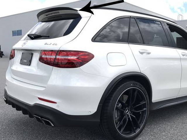 MERCEDES AMG GLC Roof Spoiler Glc63 Todoterreno Black for sale online ...