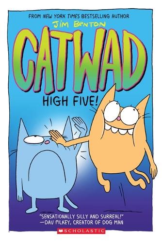 Jim Benton High Five! a Graphic Novel (Catwad #5) (Poche) Catwad | eBay