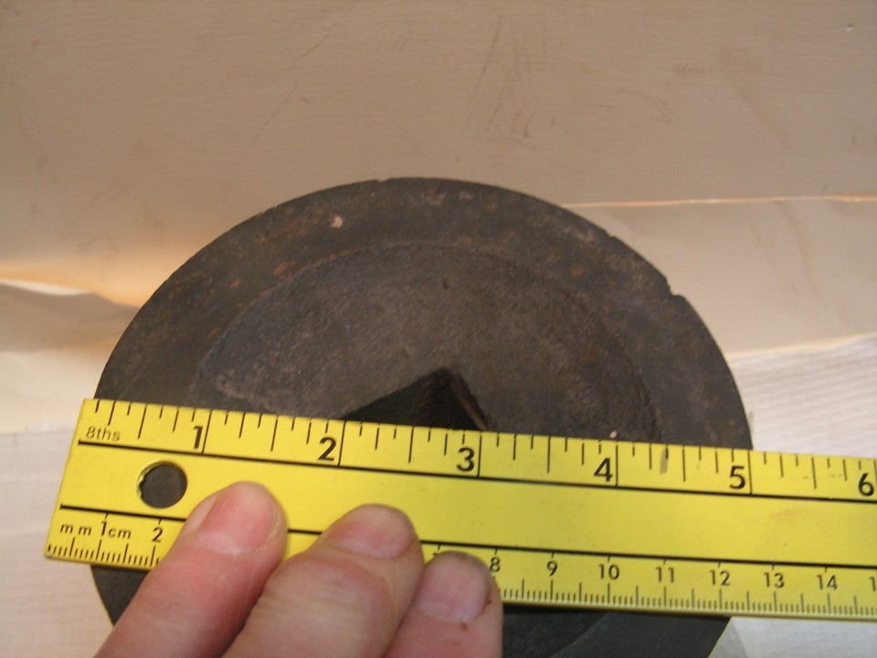 Antique Cast Iron SPOOL Large Boat Dock Tie Down Cleat Marine ...