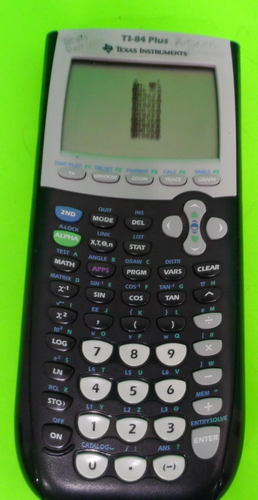 Texas Instruments TI-84 Plus Graphing Calculator with Cover Black | eBay