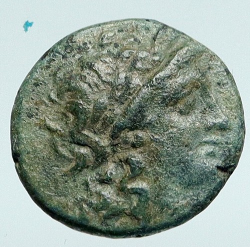 KING ANTIOCHUS II Seleucid Authentic OLD Ancient Greek Coin TRIPOD ...