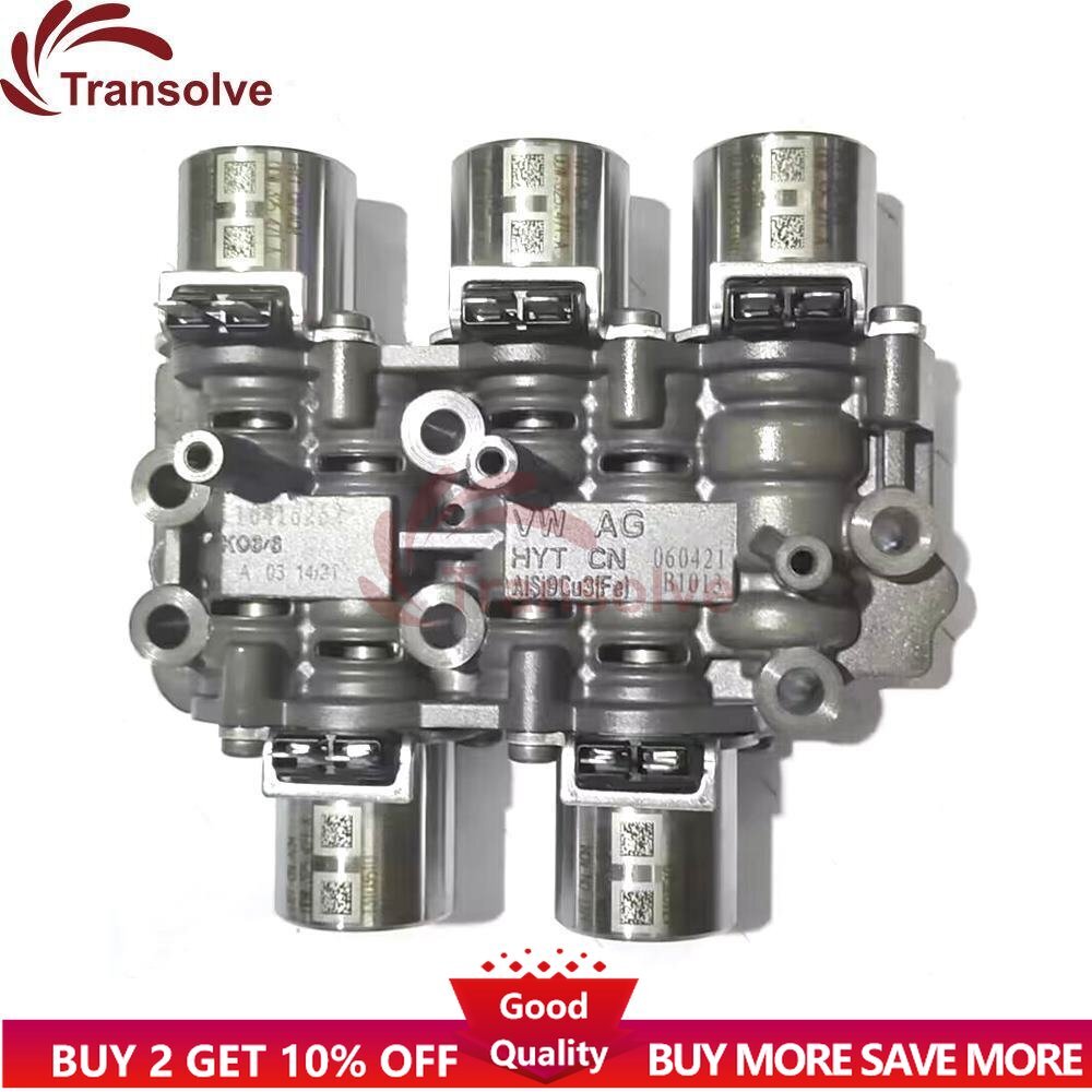 0BH DQ500 0DE DSG 7 Auto Transmission Original Solenoid Valve Kit For ...