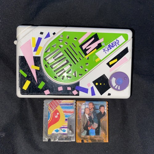 1988 Vintage Fisher Price Pocket Rocker-Works! 2 Music Tapes (read ...