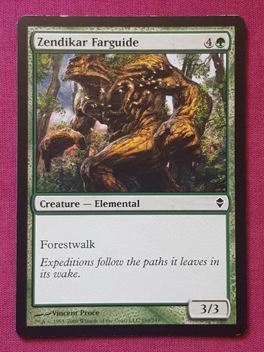 Magic The Gathering ZENDIKAR ZENDIKAR FARGUIDE green card MTG | eBay ...