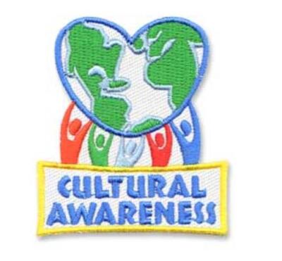 Boy Girl CULTURAL AWARENESS Fun Patches Badge SCOUT GUIDE International ...