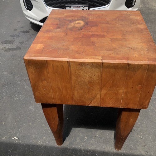 Vintage, Authentic Butcher Block Antique Butcher Block | eBay