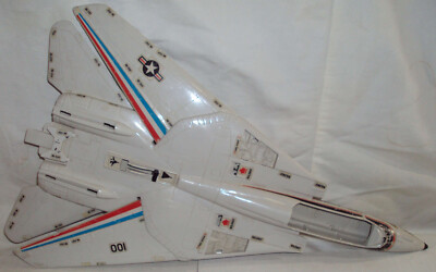 GI Joe 1983 Skystriker XP-14F Combat Jet Plane Fighter F-14 Shell ...
