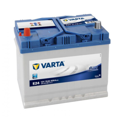 VARTA E24 Blue Dynamic 12V 70Ah 630A Autobatterie 570 413 063 inkl. 7 ...